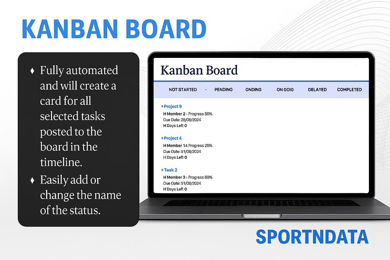 Project Management Google Sheets Template With Dashboard Timeline ...
