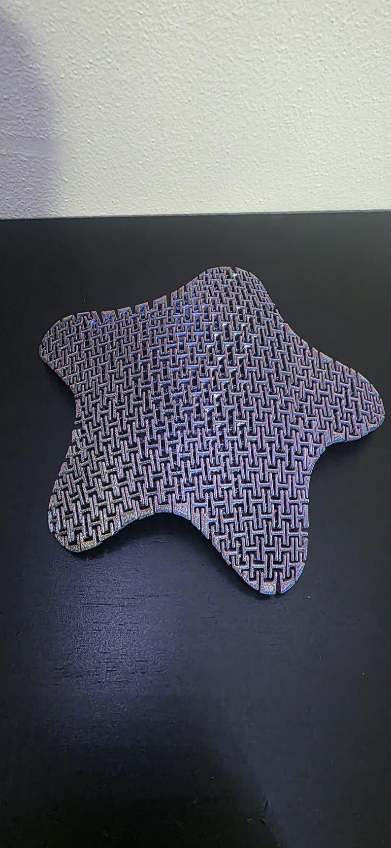 3D Printed Flexi Star Fidget Toy, Articulated Desk Stress Relief ...
