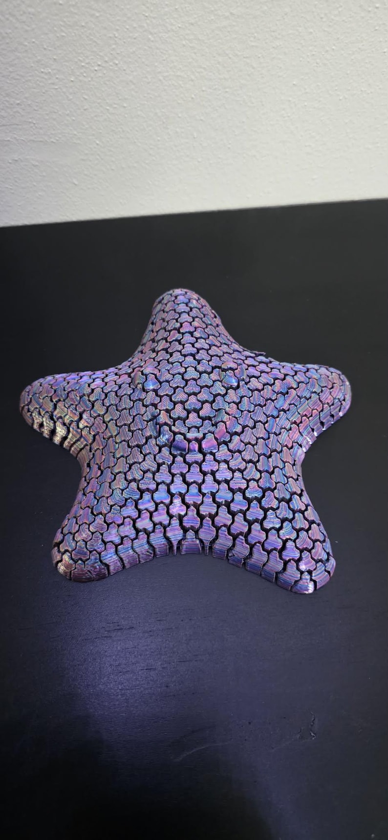3D Printed Flexi Star Fidget Toy, Articulated Desk Stress Relief ...