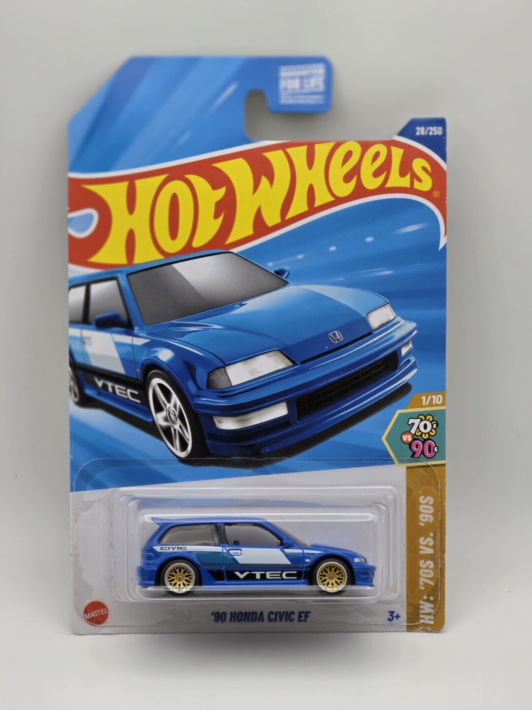 Hot Wheels 90 Honda Civic EF, LS Mesh , JDM Vtec , Custom Super Wheel ...