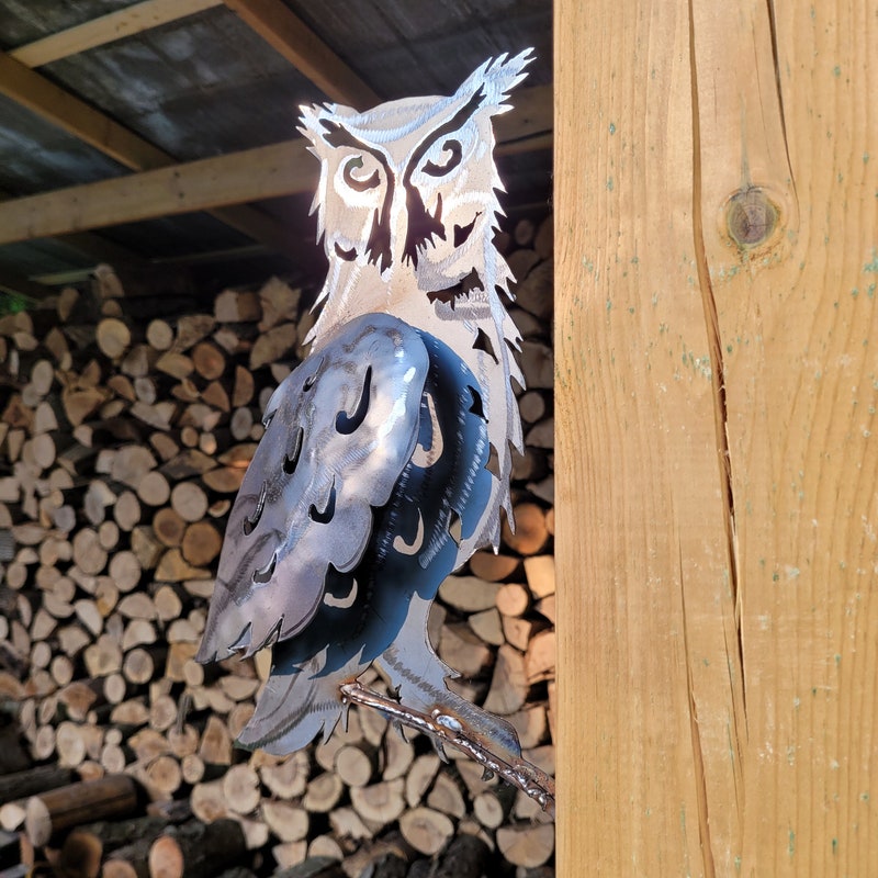 Outdoor Garden Decor Owl - Etsy