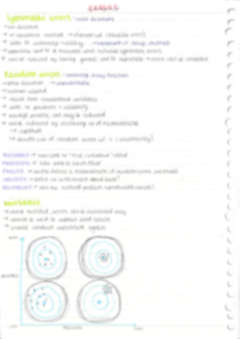 NUEVOS Apuntes de Química del IB 2025: Errores e Incertidumbre - Etsy ...