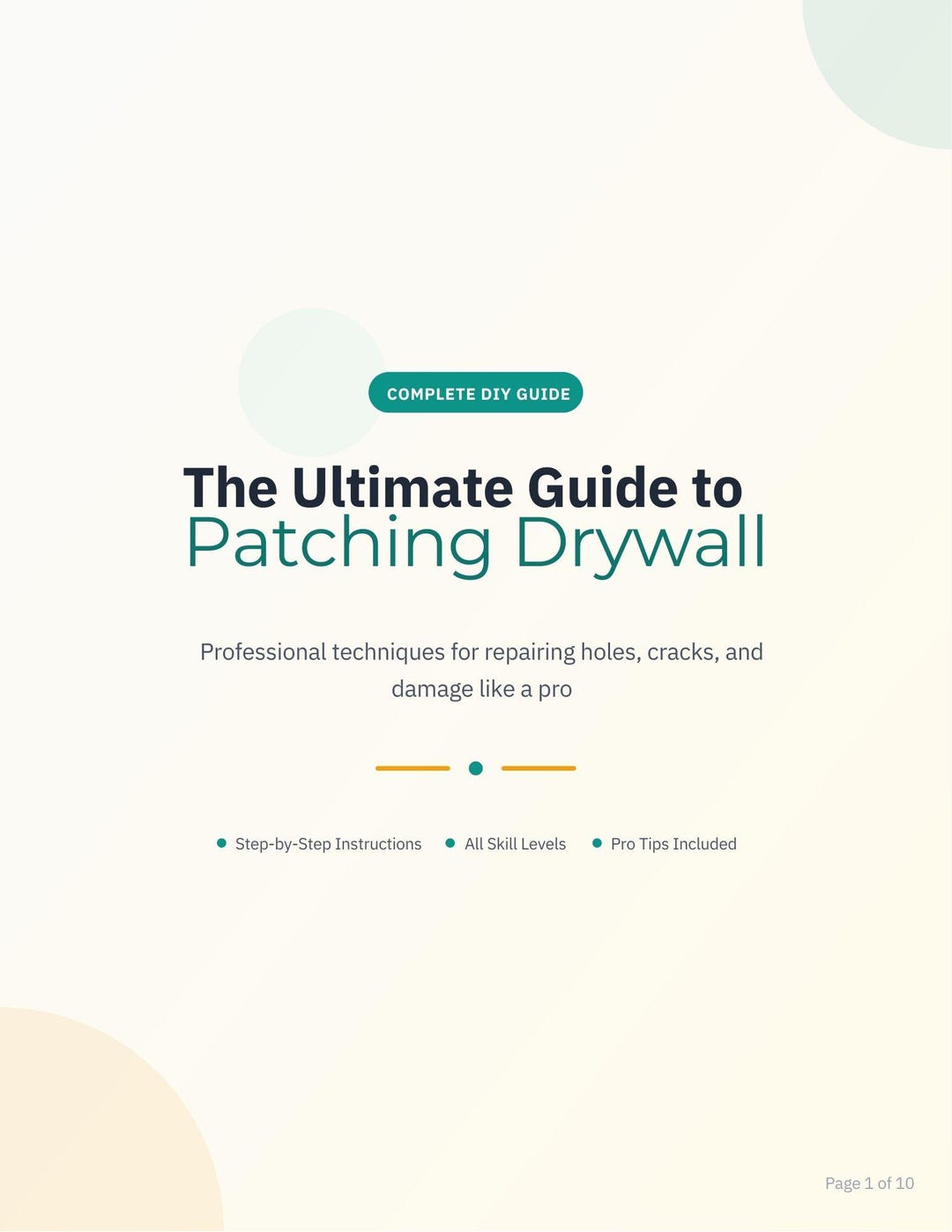 Drywall Patching for Beginners – Step-by-step Wall Repair Guide | DIY ...