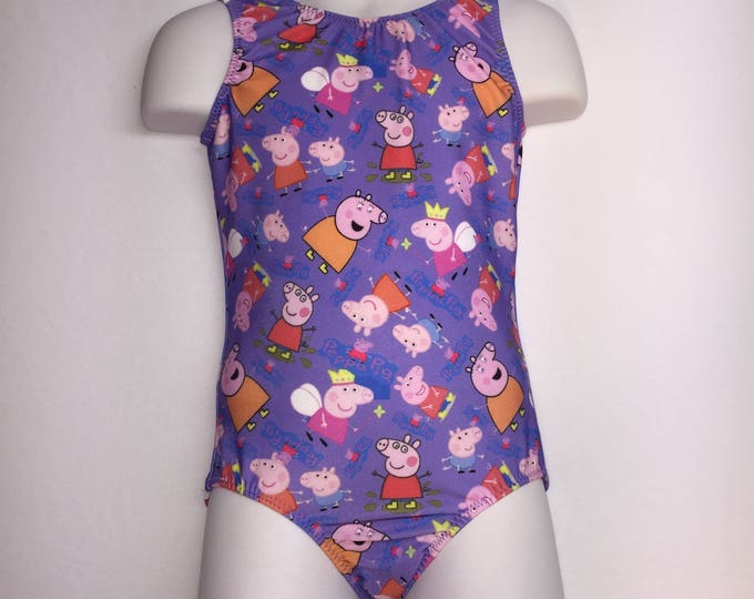 Gymnastics Leotard - Peppa Pig Leotard - Etsy