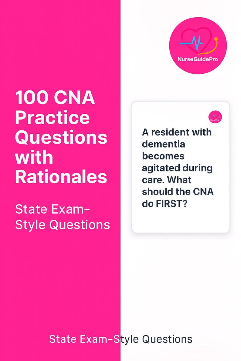 COMPLETE CNA Study Guide- 2025-2026- Pass Your Exam First Trial- Made ...
