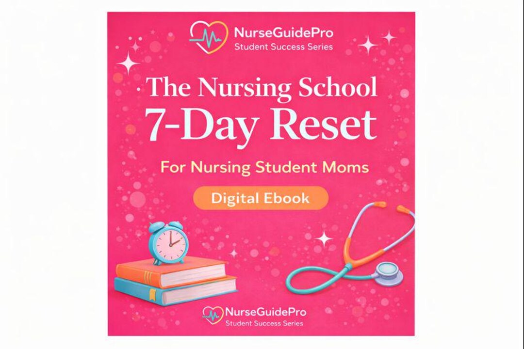 Nursing Student Mom Survival Guide | 7-day Reset to Stay Organized ...