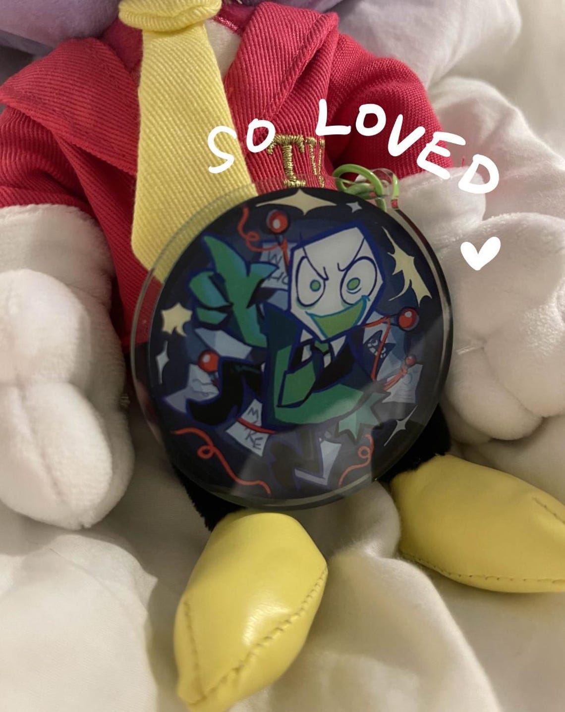 Battat / Small Mike Deltarune Keychain - Etsy