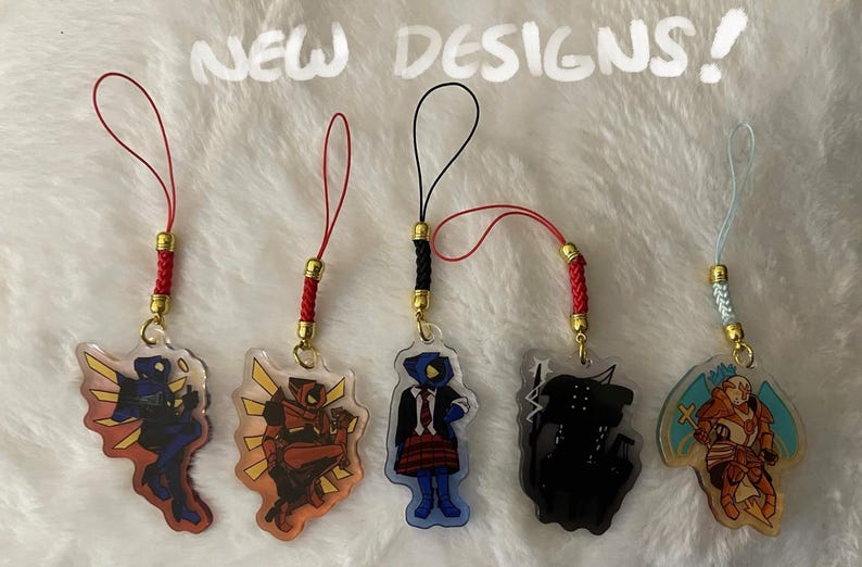Mini Ultrakill Phone Charms - Etsy
