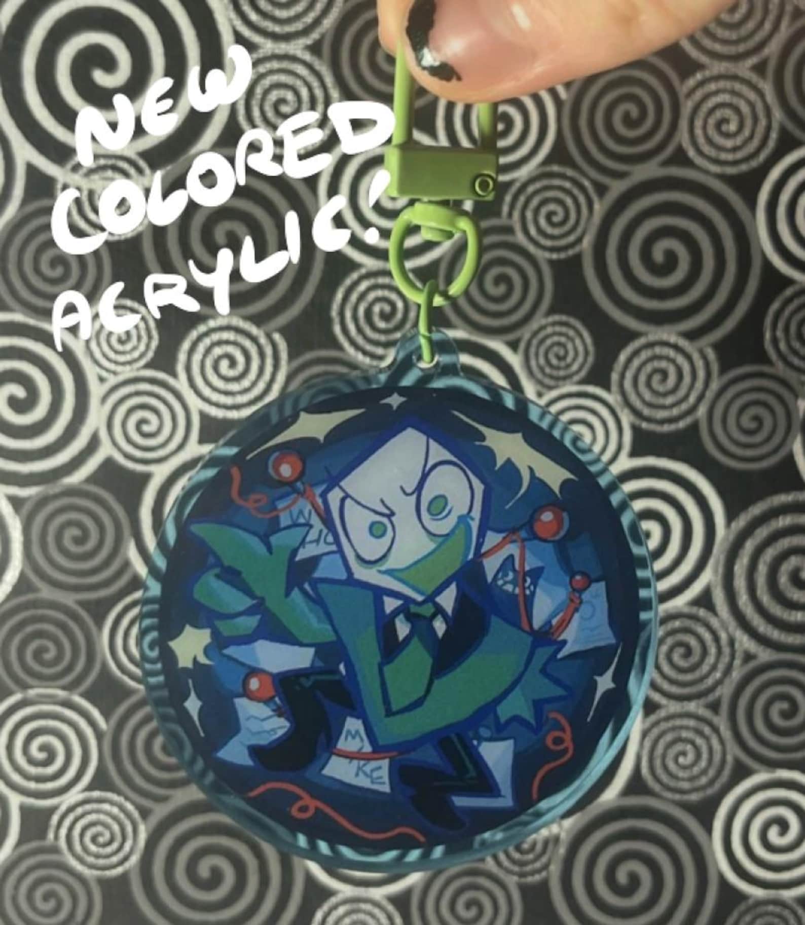 Battat / Small Mike Deltarune Keychain - Etsy