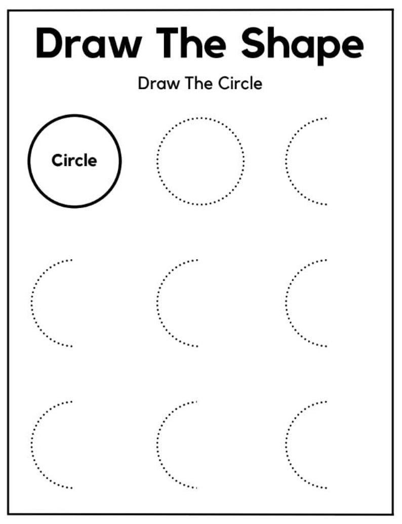 Shapes Worksheets | Flashcards, Draw Shapes, Count Sides, Color & Spot ...