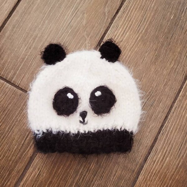 Crochet Panda Hat - Etsy