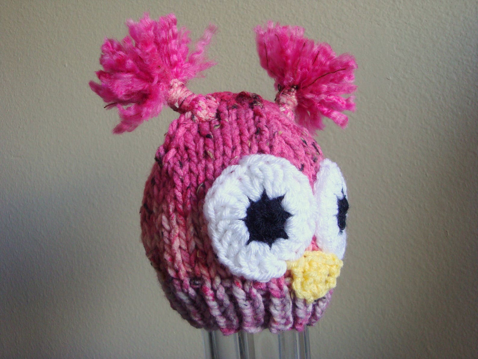 Owl Beanie for Kids Babies Adults Tweed Stripe Owl Beanie - Etsy