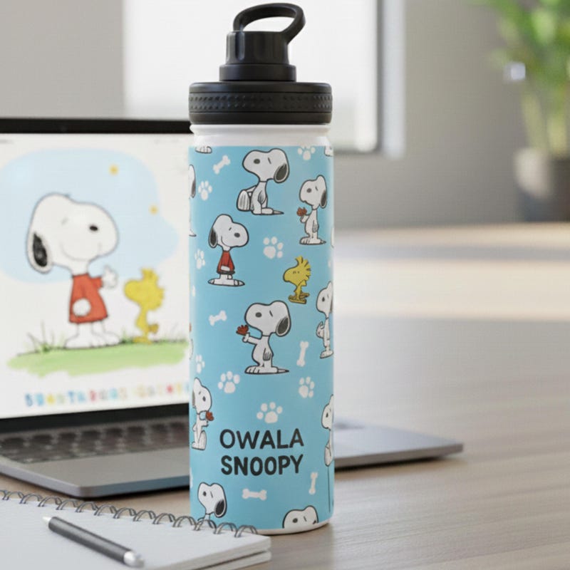 Owala Water Bottle Snoopy - Etsy