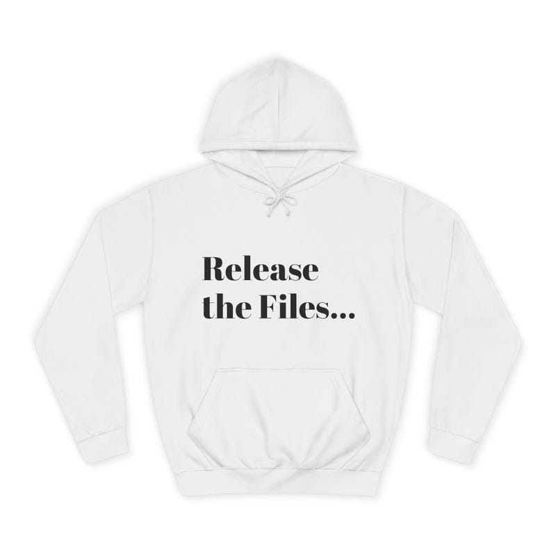 Release the Files Hoodie - Etsy UK