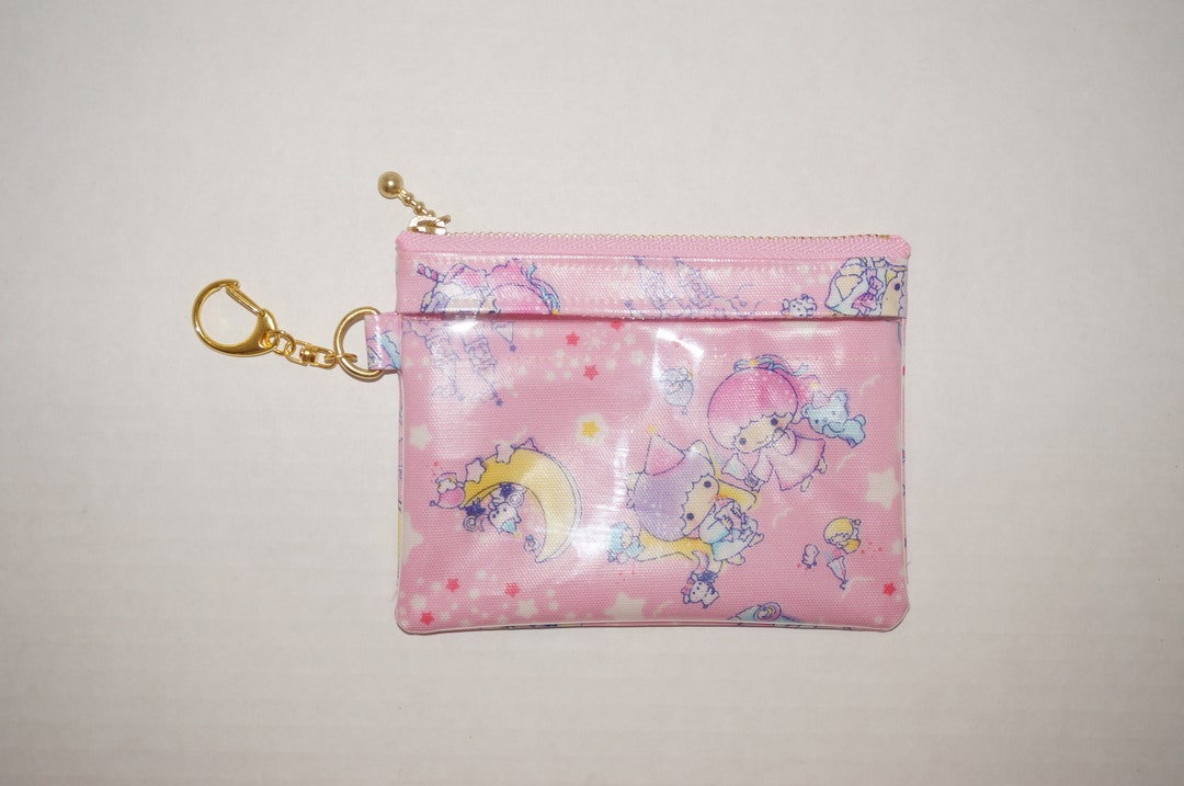 Zipper Card and Coin Purse With Clear Window and Sectioned Pocket Made ...