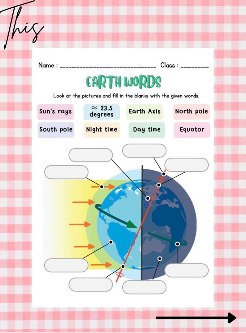 Earth Science Games for 4th-5th Grade, Printable & Canva Editable PDF ...