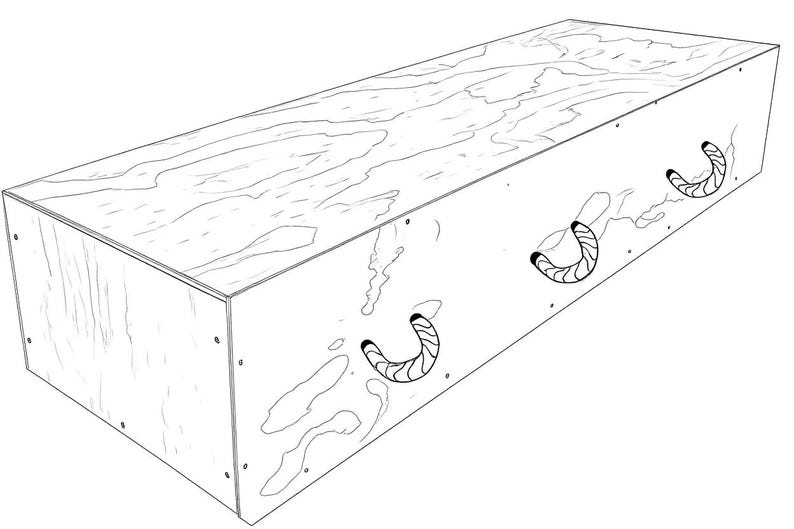 DIY Coffin Kitset Plans (digital Download) – Step-by-step Instructions ...