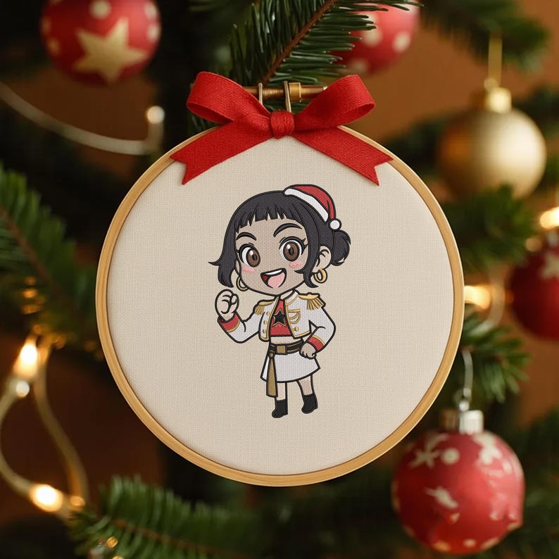 Huntrix Demon Hunter Embroidery Bundle, Zoey Rumi Mira Machine ...