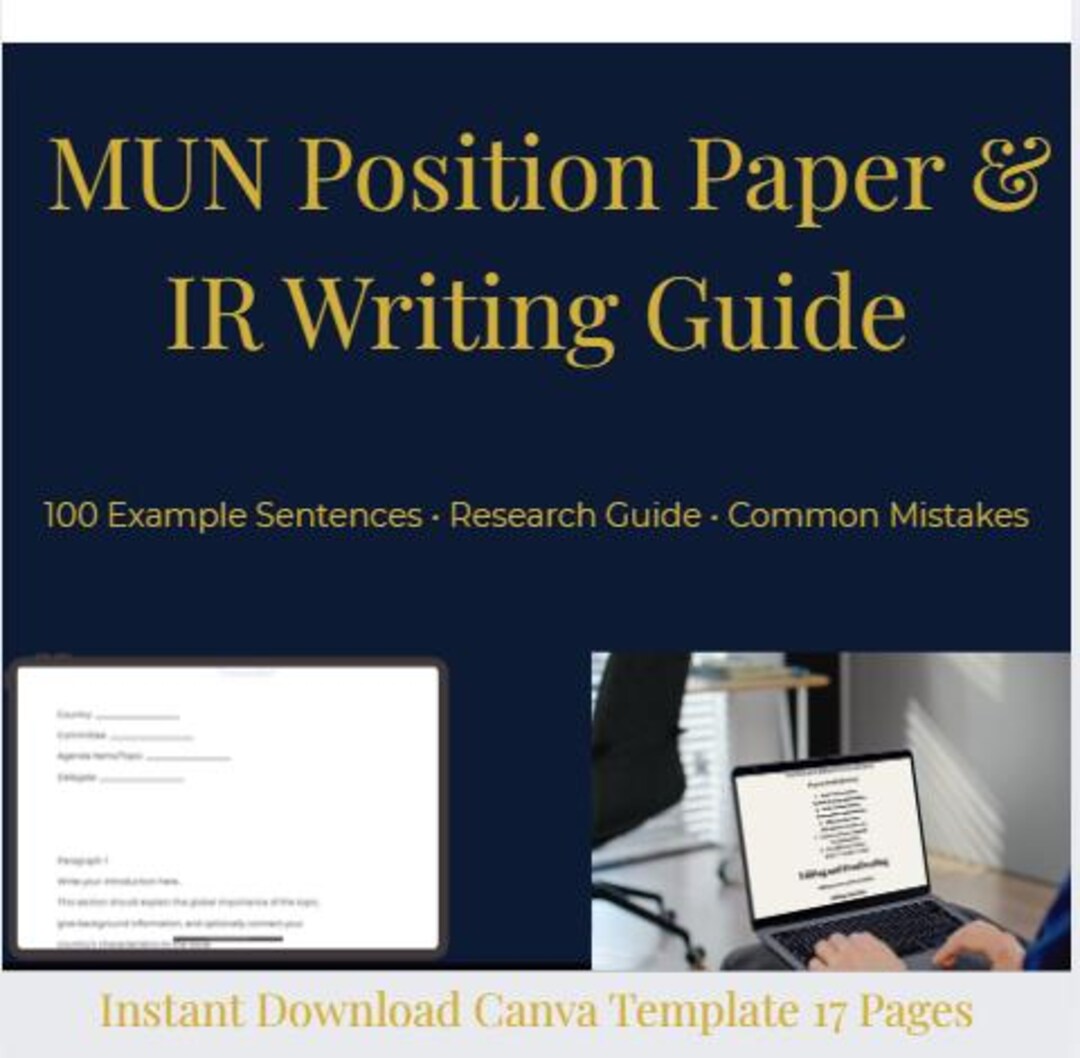 Model United Nations(mun) & IR Writing Guide | 100 Example Sentences ...