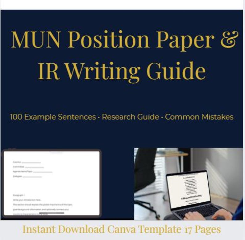 Model United Nations(mun) & IR Writing Guide | 100 Example Sentences ...