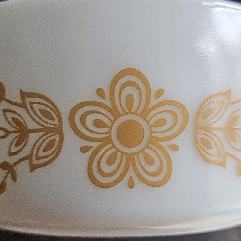Butterfly Gold Pyrex - Etsy