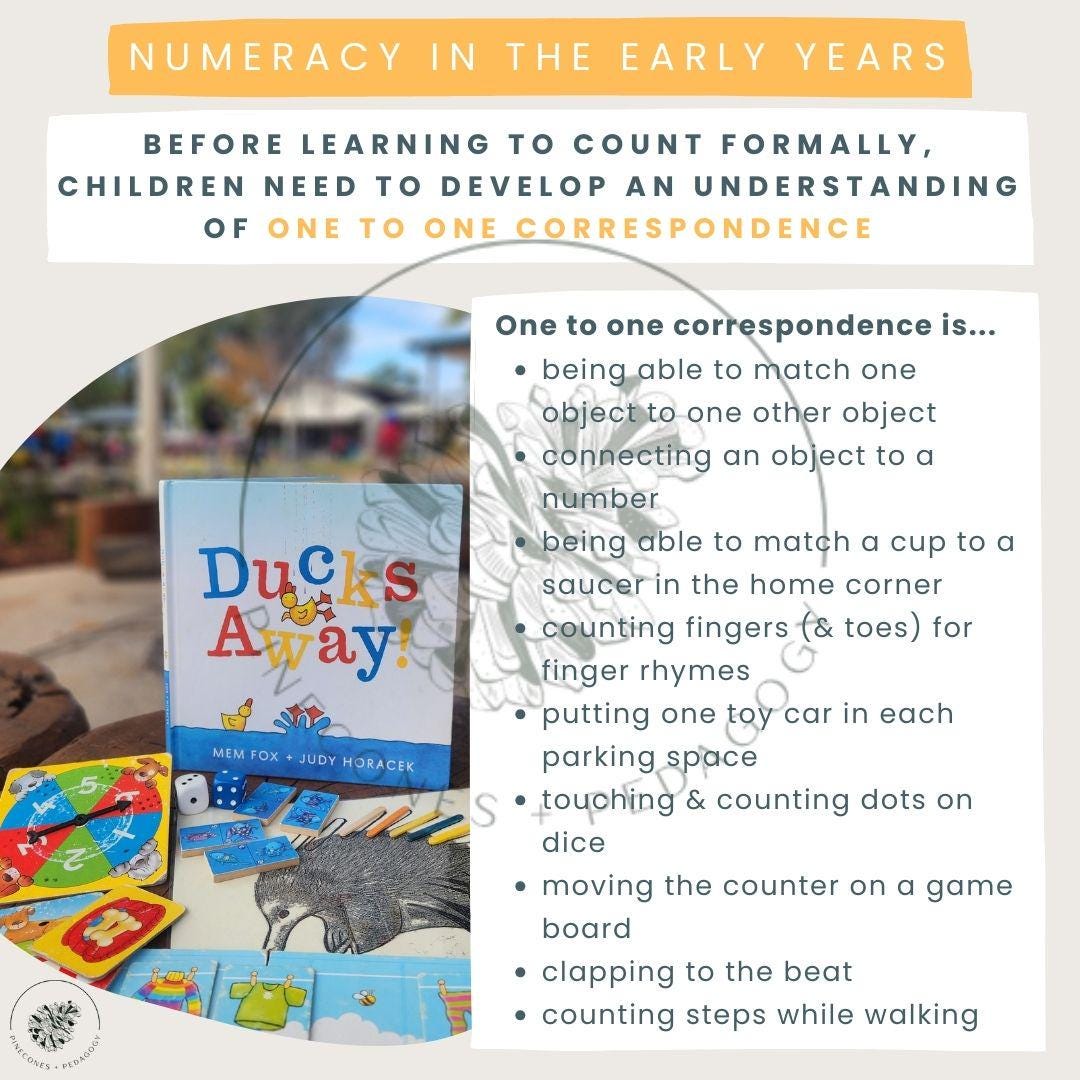 Numeracy in the Early Years - Professional Development Snippets - Etsy