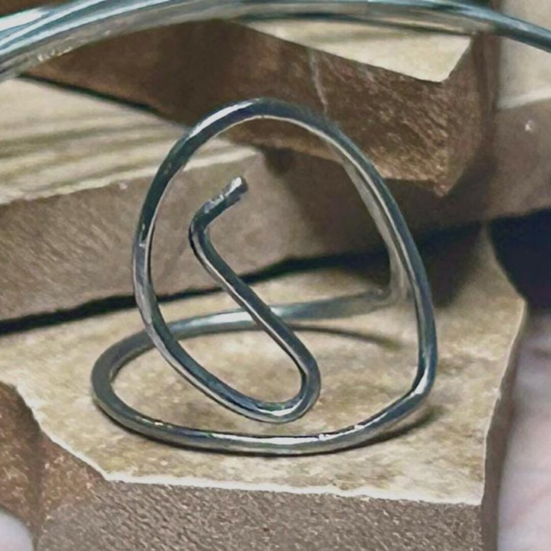 The Return--reclaimed Stainless Steel Ring --basement Jewelry - Etsy