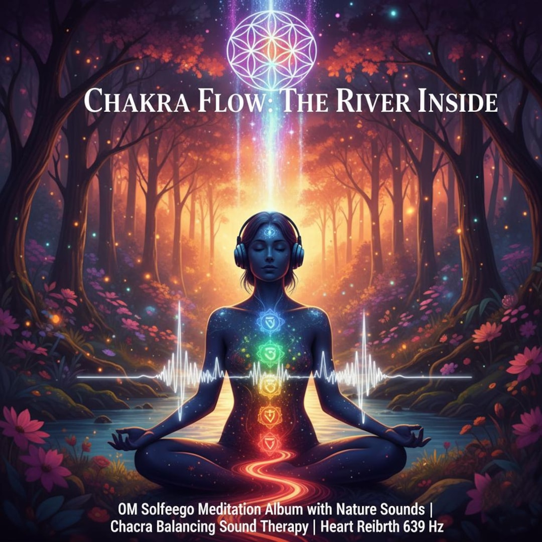 Wave Solfeggio Meditation Album With Nature Sounds & OM Chant | Chakra ...