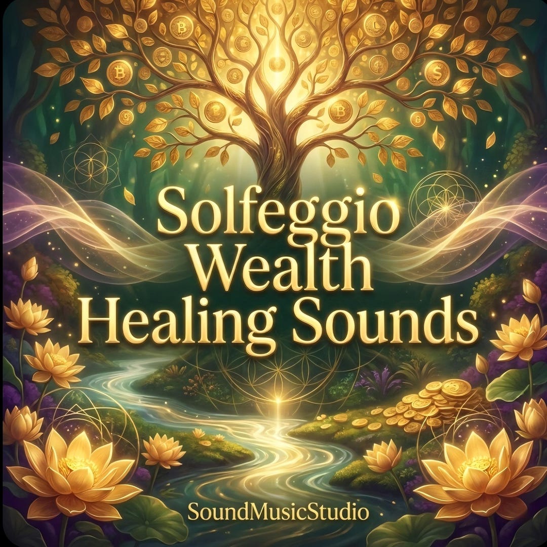 Solfeggio Wealth Frequency Music Chakra Frequencies 174 852 Hz MP3 ...