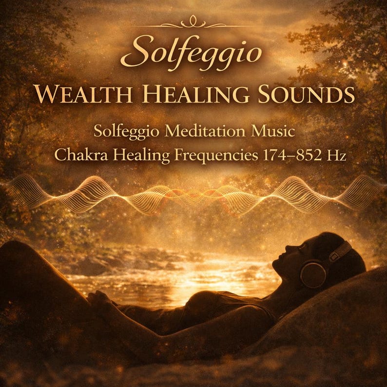 Solfeggio Wealth Frequency Music Chakra Frequencies 174 852 Hz MP3 ...