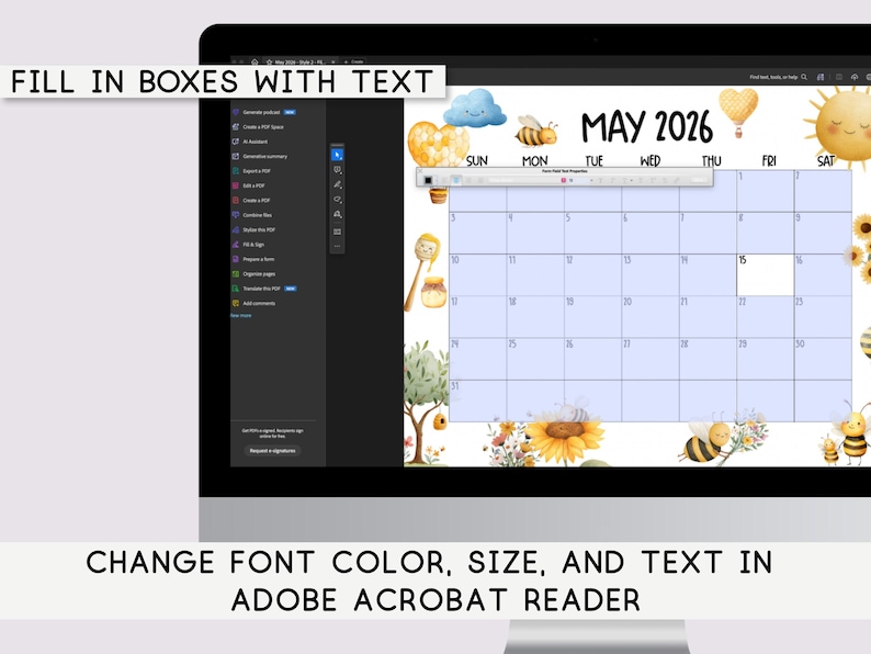 October 2026 Calendar Printable Pdf,editable Fillable Planner Template ...