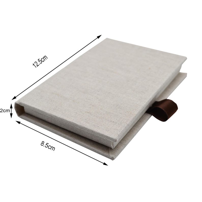 Handmade Linen USB Drive Box – Custom Logo Wedding Gift - Etsy