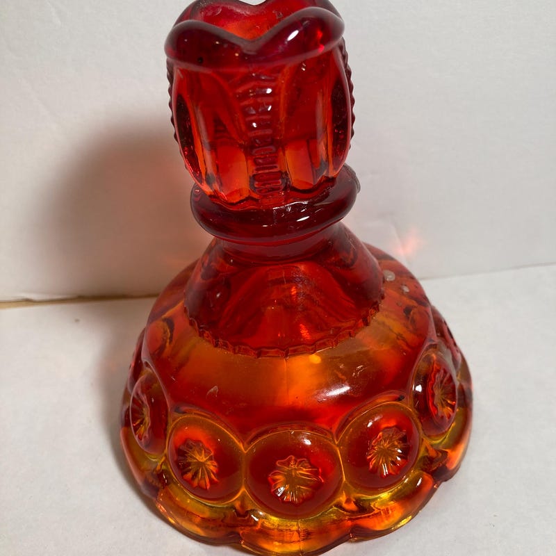 Red Moon and Stars Candle - Etsy