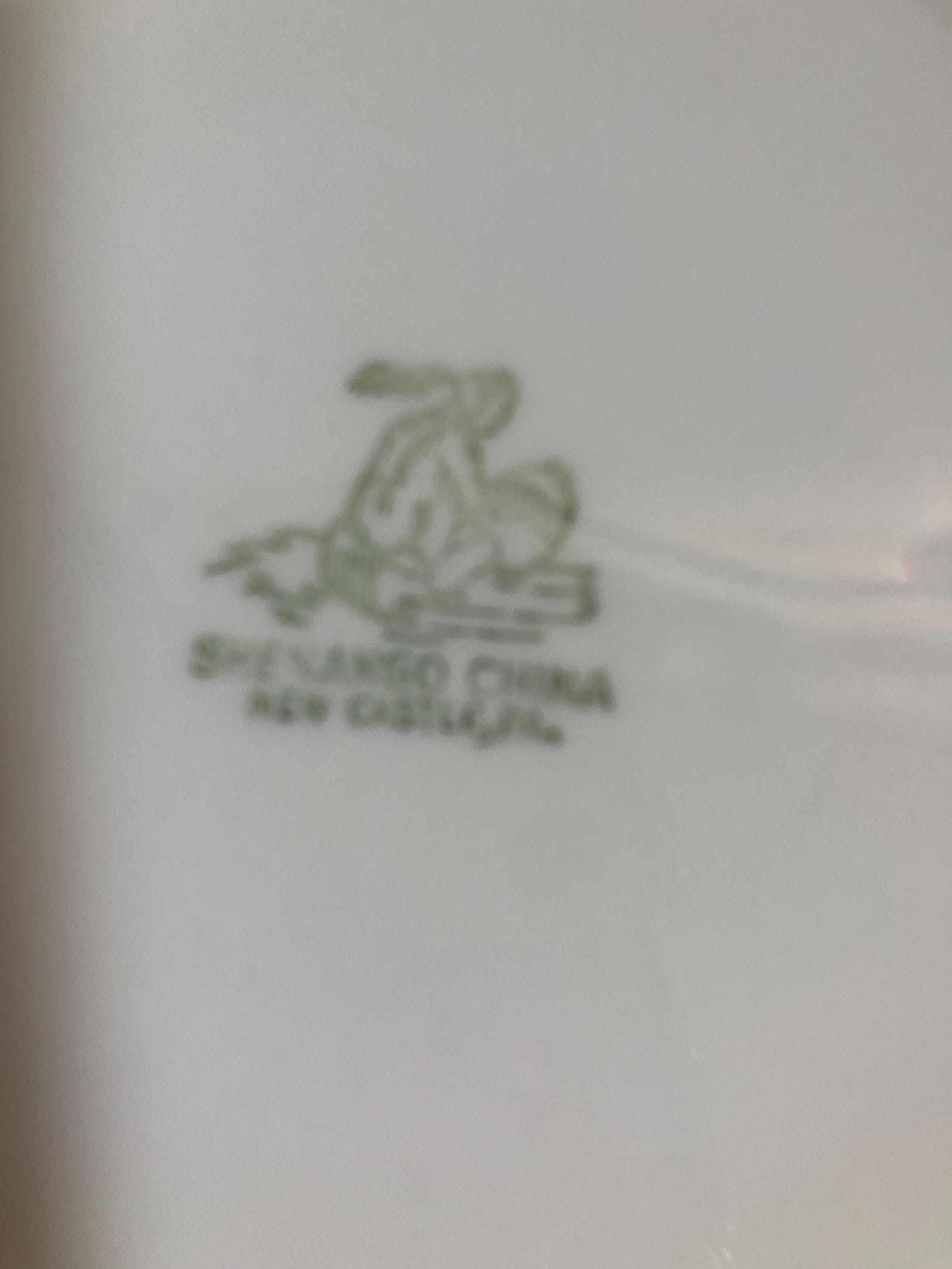 MCM Shenango Restaurant Ware China Bowl With Kneeling Native American ...