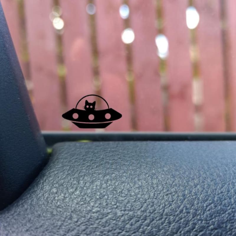 Funny Alien Car Decals - Etsy UK