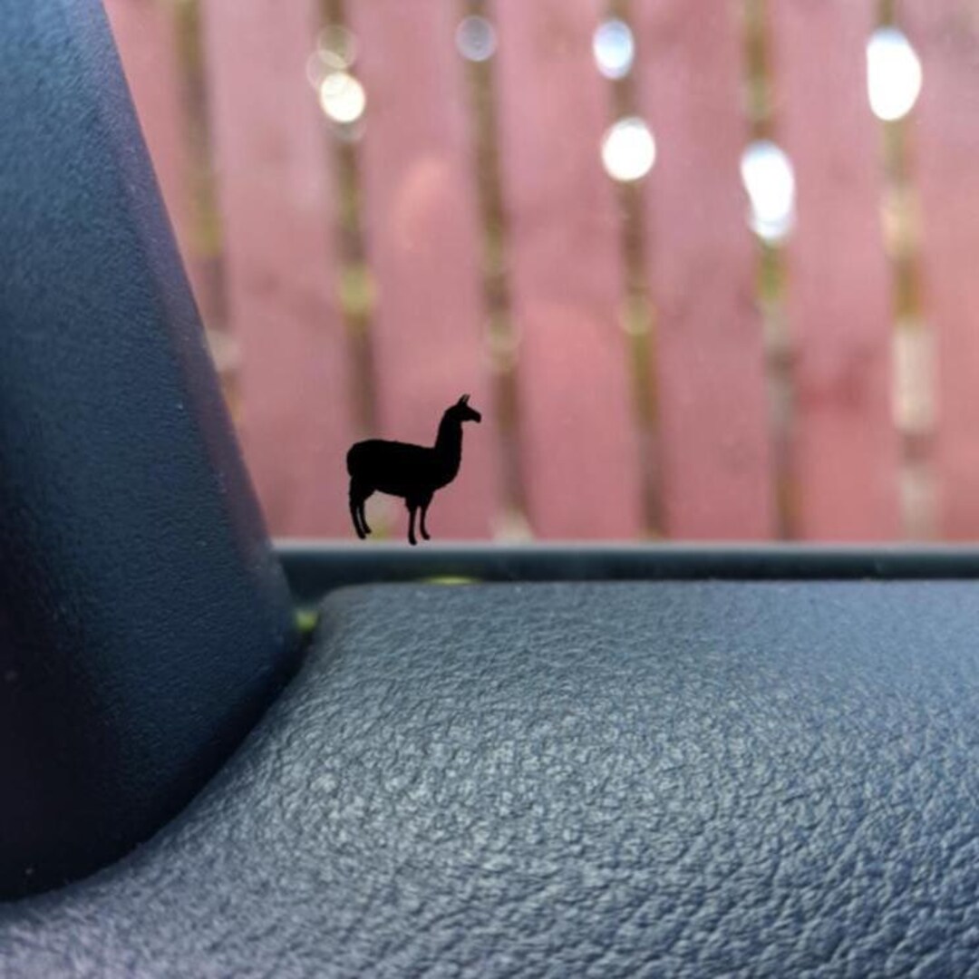 Mini Llama Hidden Decal - Easter Egg Car SUV Decal - Etsy