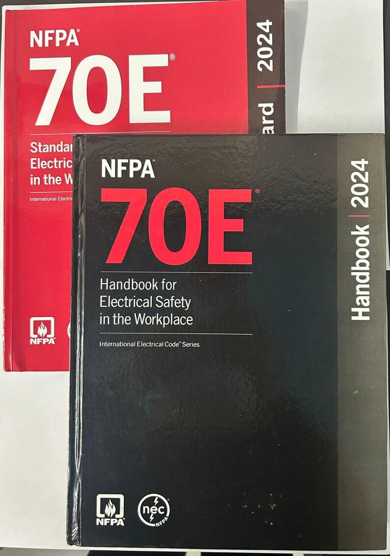 NFPA 70E Handbook & Standard, 2024 Electrical Safety Combo Set - Etsy