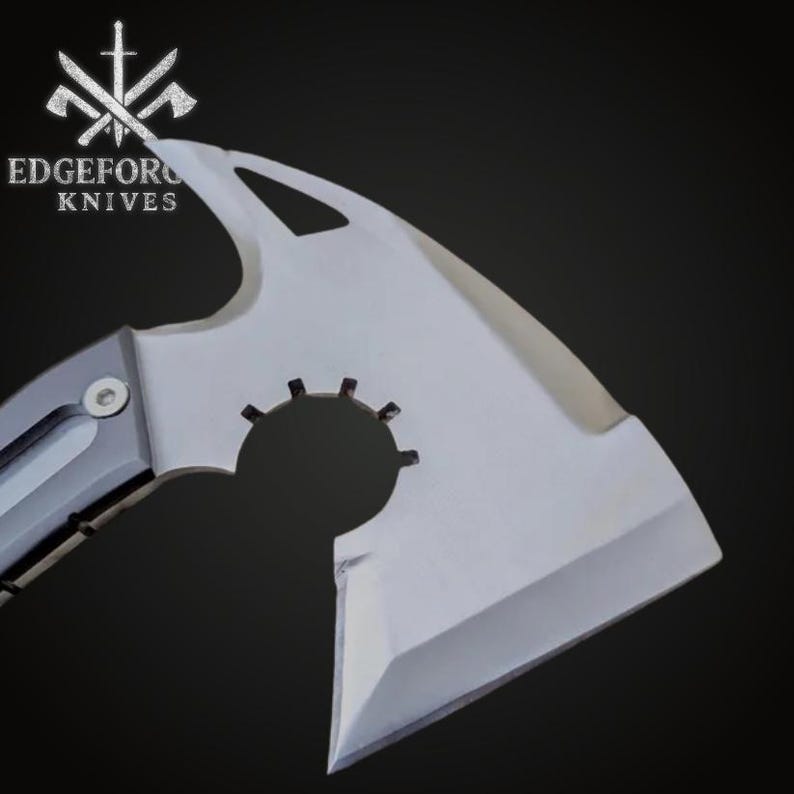 Resident Evil Leon Hatchet Replica – Full Tang Stainless Steel Axe With ...