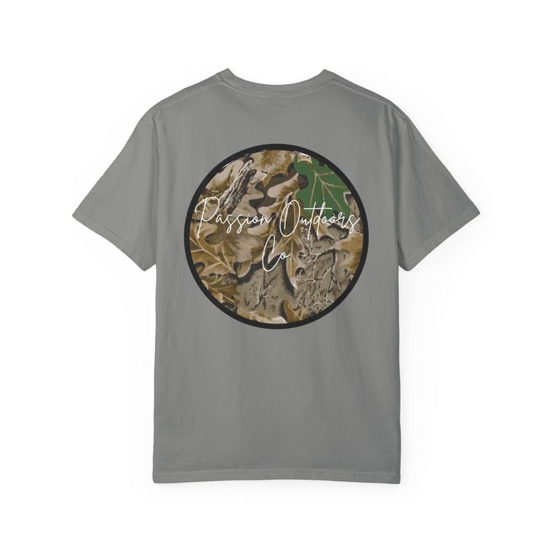 Camo Circle Script T-shirt | Woodland Hunting Logo Tee - Etsy