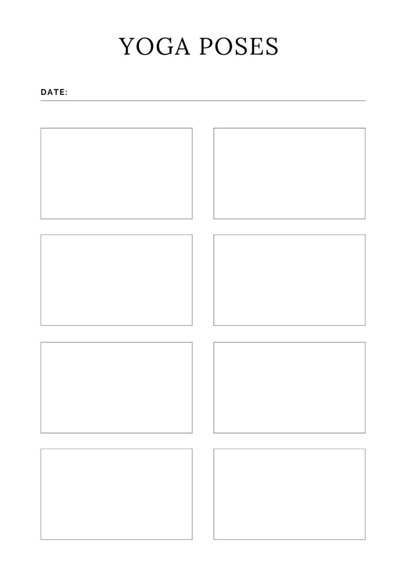 Yoga Journal 2026 Printable | Daily Yoga Planner & Mindfulness Journal ...