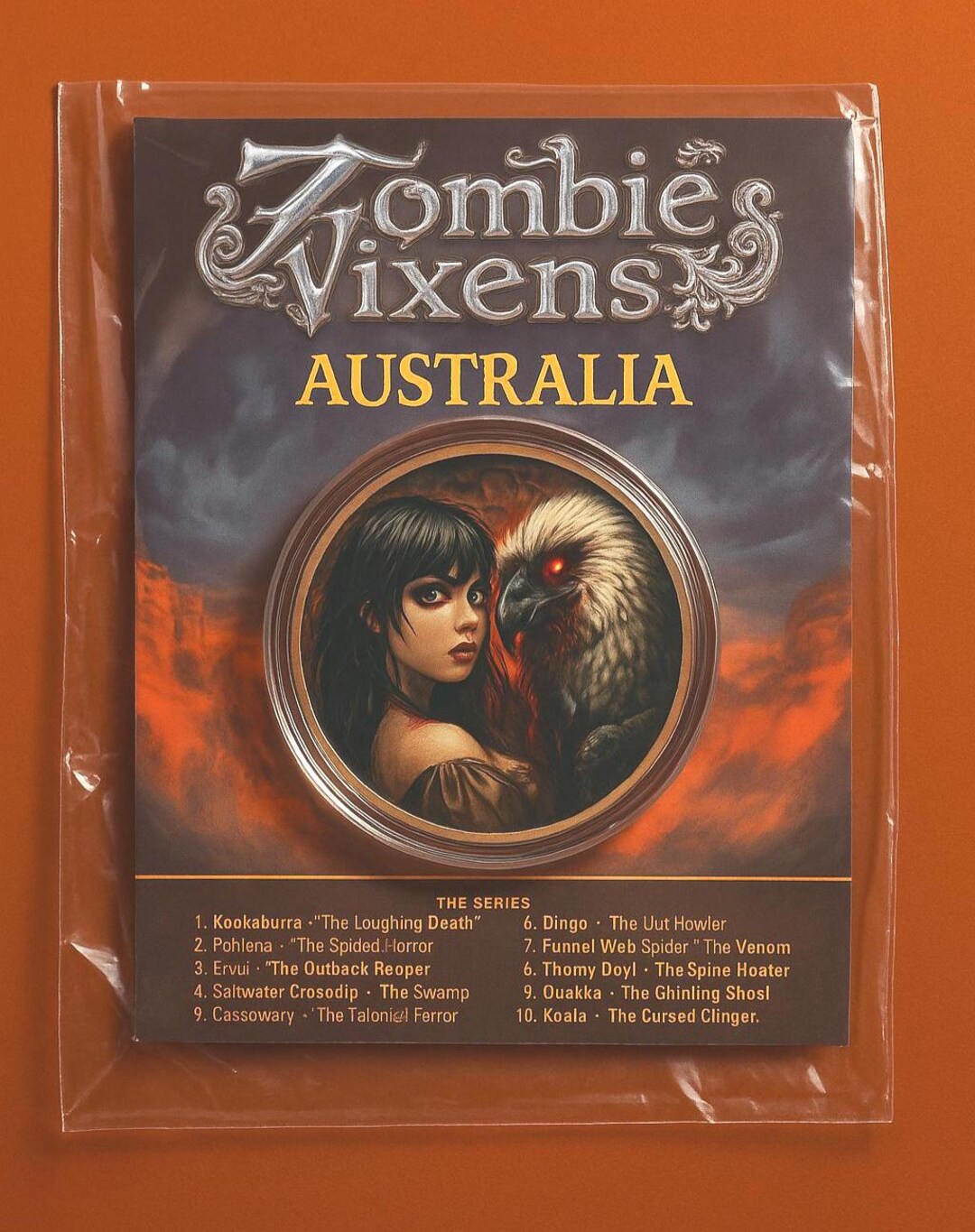 33 Gram .999 Fine Copper Bullion Coin – Zombie Vixens Australia ...