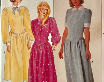 Butterick 3928 Size 12-14-16 Misses' Dress Pattern - Etsy