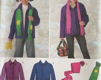 Simplicity 4339 Girls' and Boys' Loungewear Sewing Pattern, UNCUT, Size ...