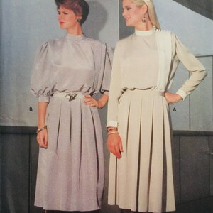 Butterick 6290, Size 12, Misses' Top and Skirt Pattern, UNCUT, Very ...