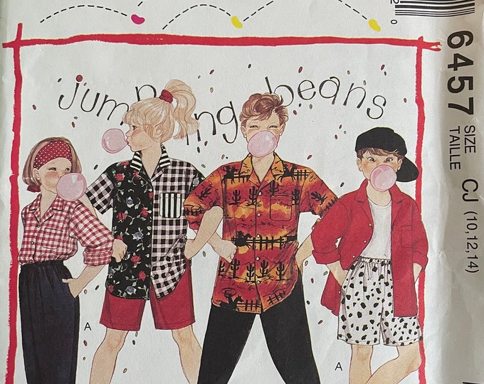 Simplicity 4339 Girls' and Boys' Loungewear Sewing Pattern, UNCUT, Size ...