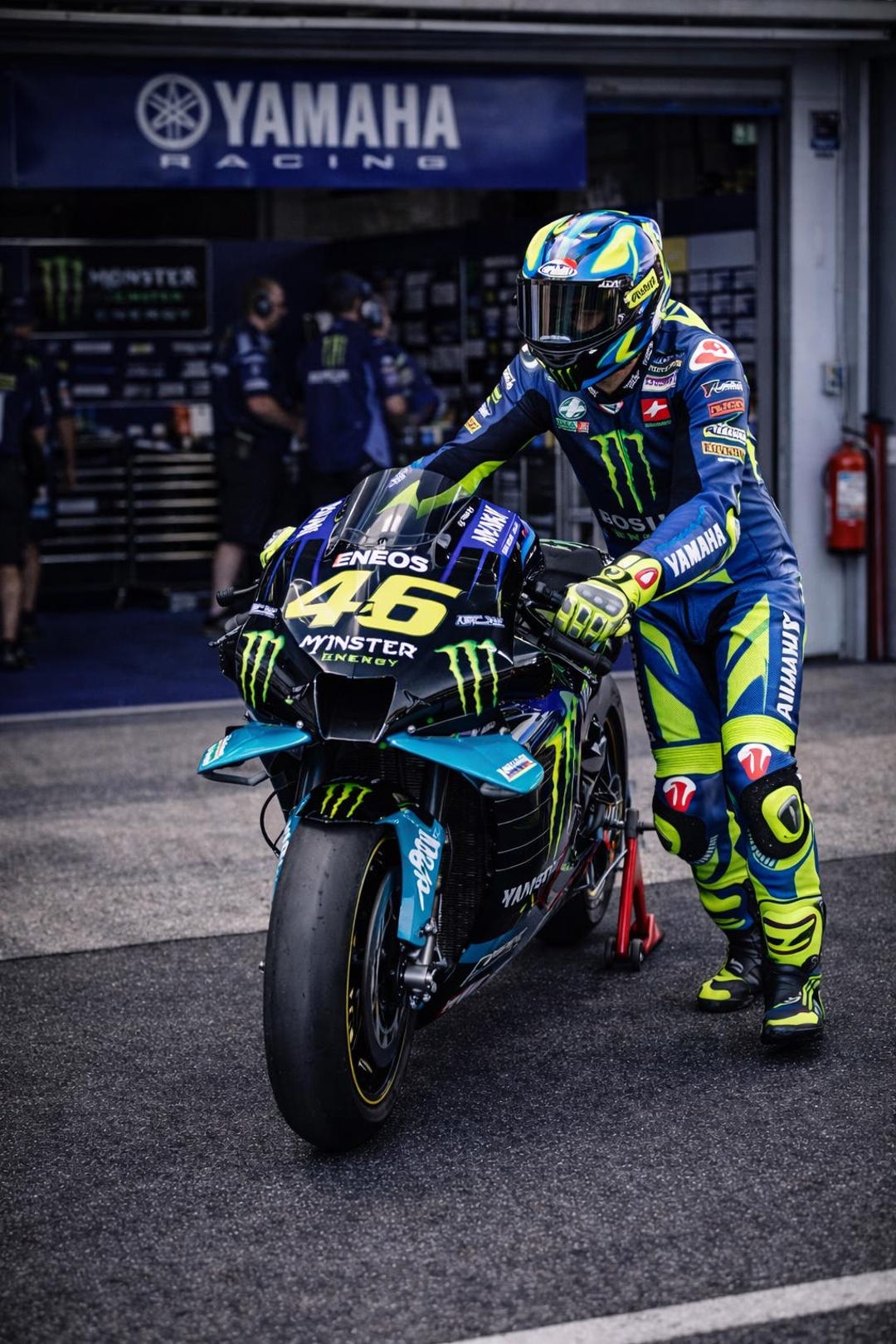 Motogp Yamaha 46 Wall Art Printable | Motorsport Racing Poster ...