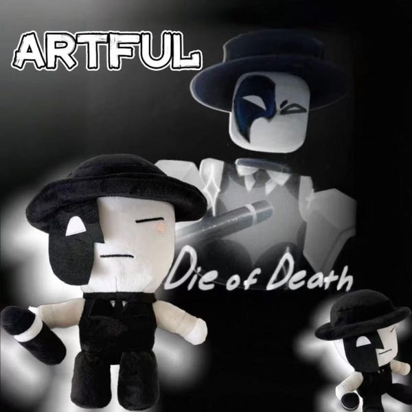 Artful Plushy Die of Death - Etsy