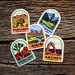 Yellowstone National Park Bumper Sticker Travel Stickers for - Etsy