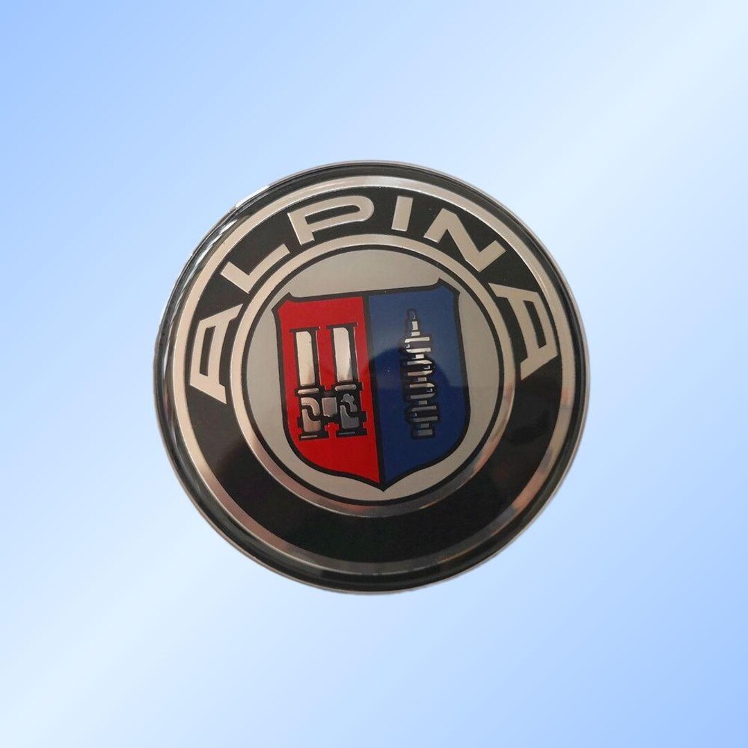 Alpina 74mm Rear Emblem – High-quality Car Badge for Alpina Emblem ...