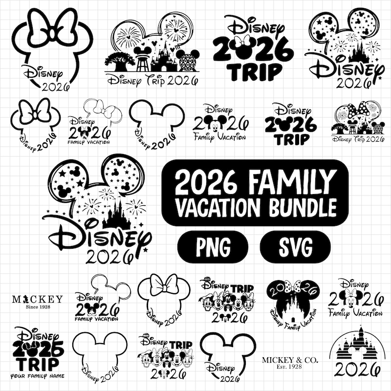 2026 Family Vacation Svg - Etsy